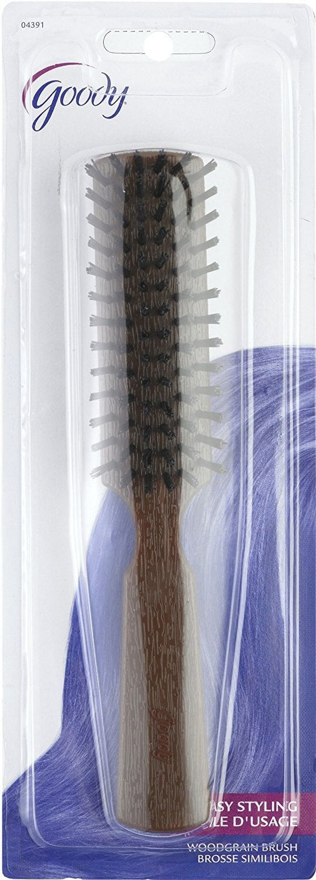 Goody Styling Essentials Hair Brush, Woodgrain Professional - Walmart.com