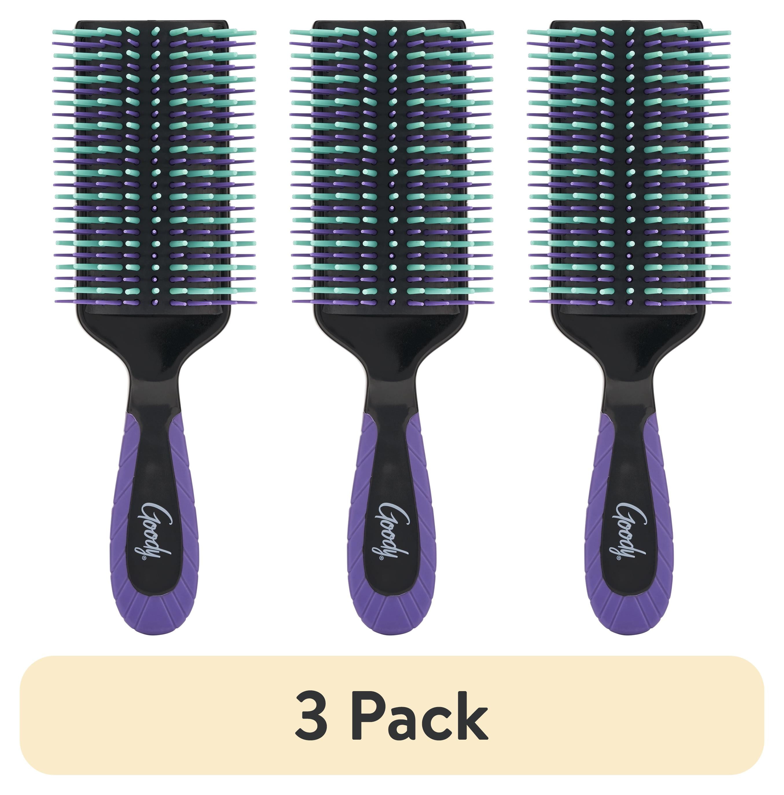 (3 pack) Goody Total Texture Custom Hair Brush Black - Walmart.com