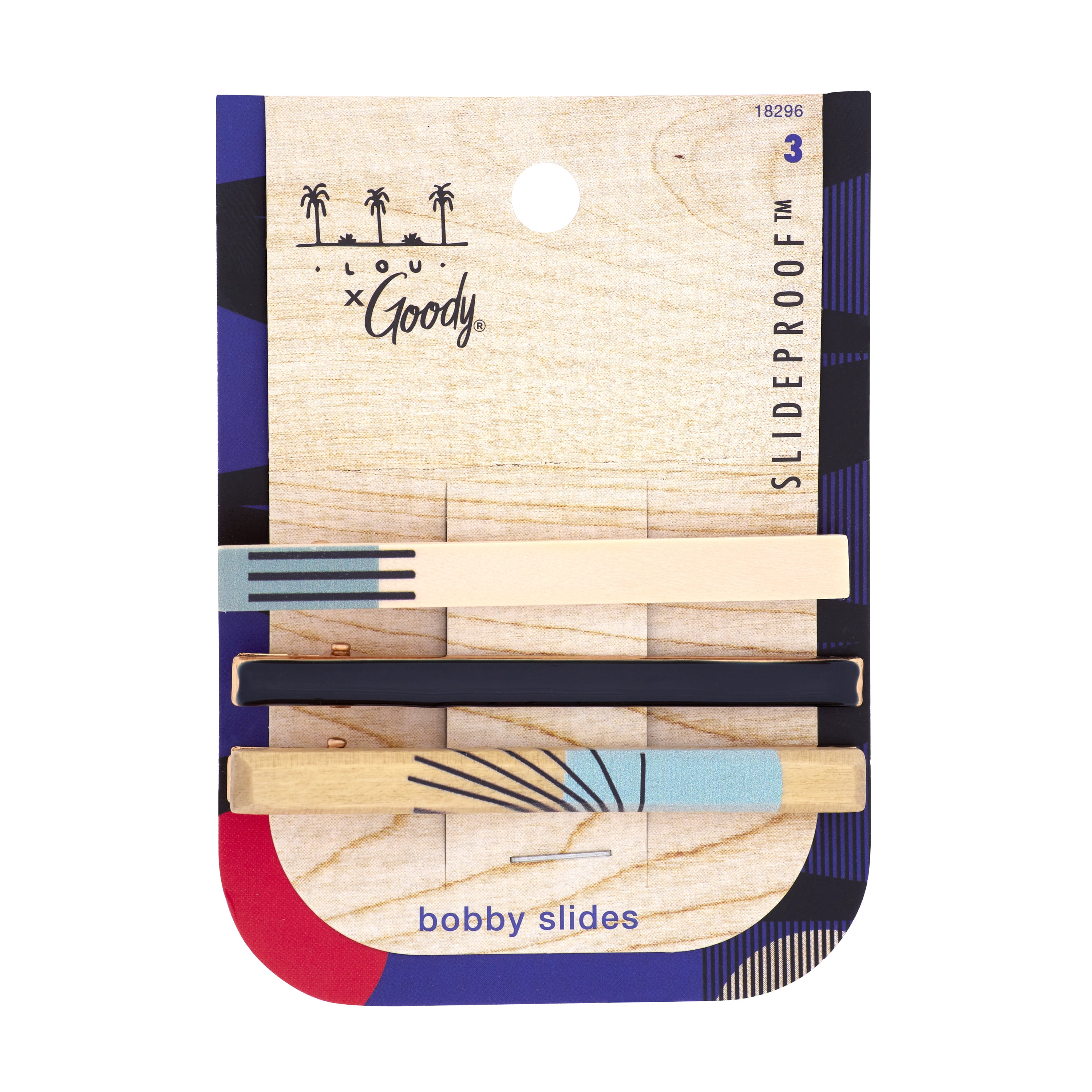 Goody Tru X Hola Lou Collab Slideproof™ Bar Bobby Slides, 3 CT ...