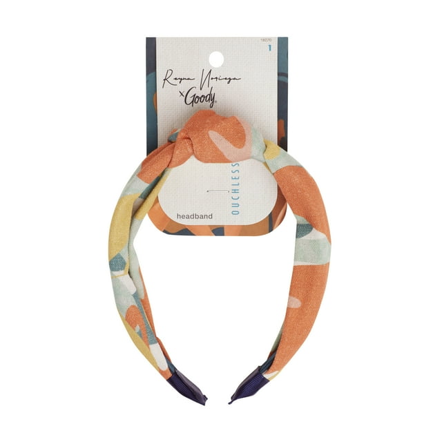Goody Tru X Reyna Noriega Collab Ouchless® Printed Fabric Knot Headband ...