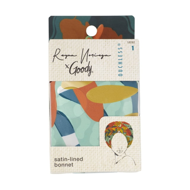 Goody Tru X Reyna Noriega Collab Ouchless® Satin Bonnet Yellow, 1 CT ...