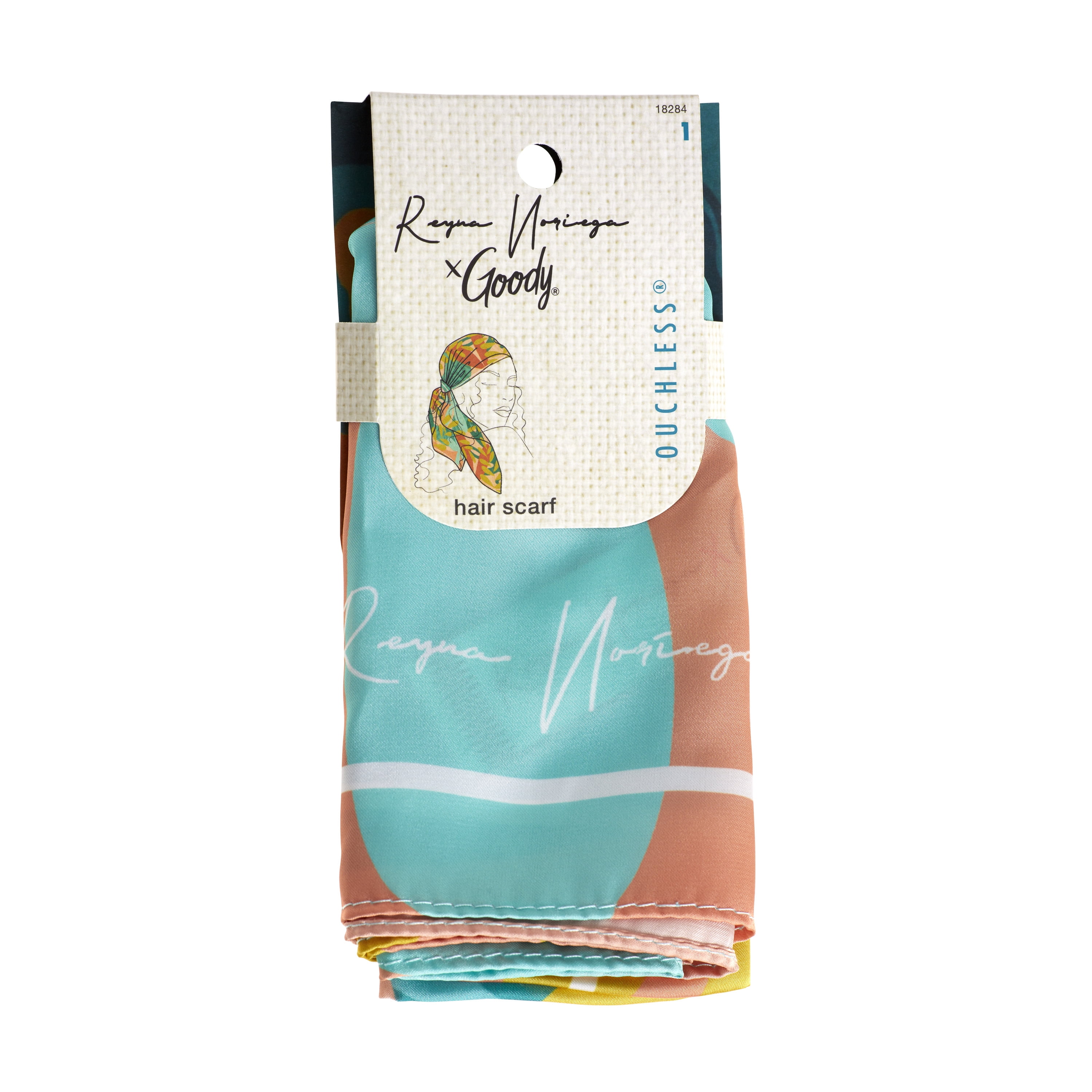 Goody Tru X Reyna Noriega Collab Ouchless®® Satin Hair Scarf Yellow 1Ct ...