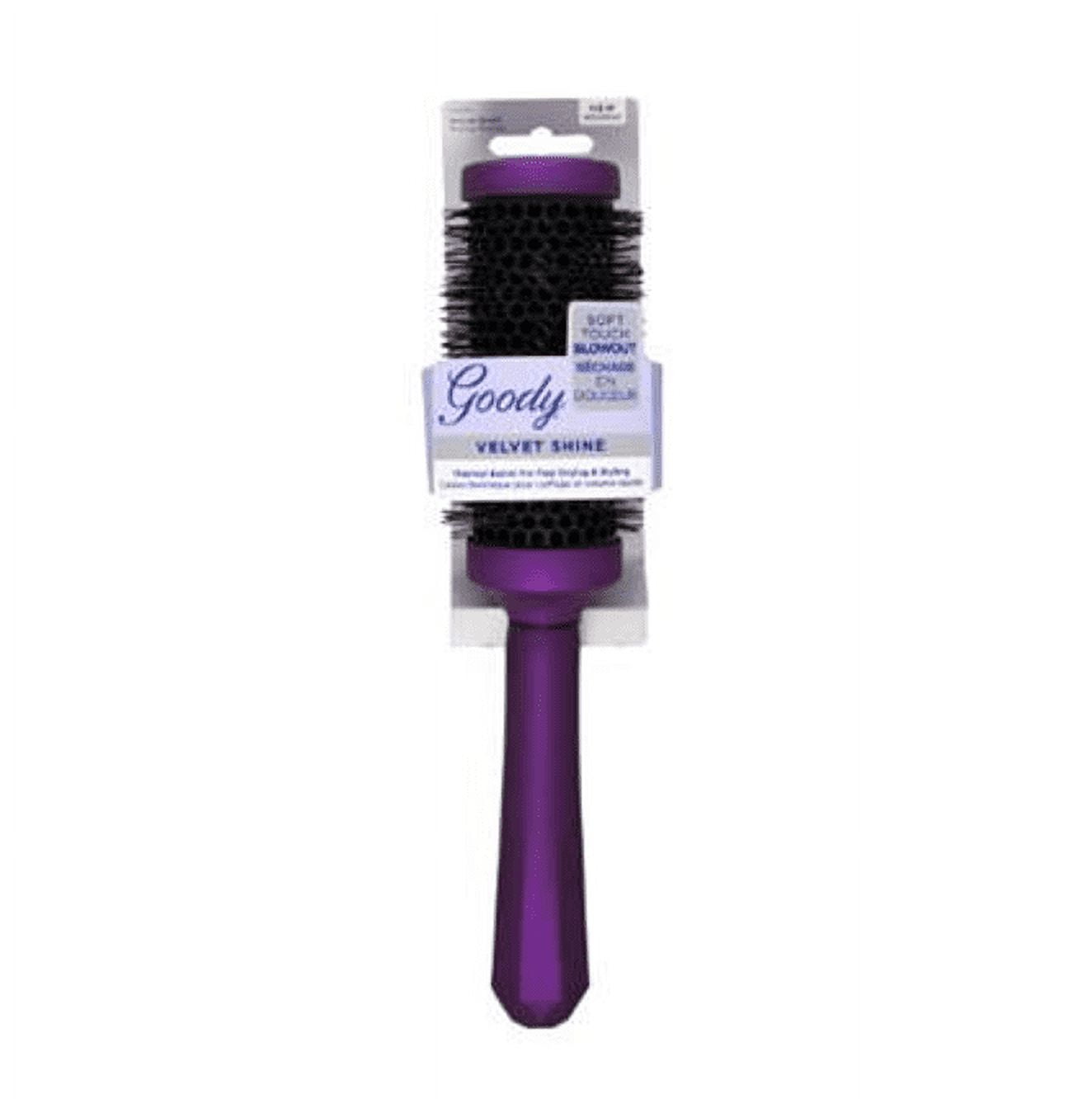 Goody Velvet Shine Round Brush Assorted Colors 1 Ct - Walmart.com