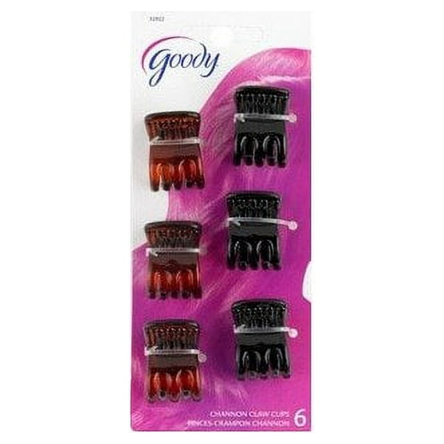 Goody Womens Classic Mini Claw Clip 6 Claws - Walmart.com