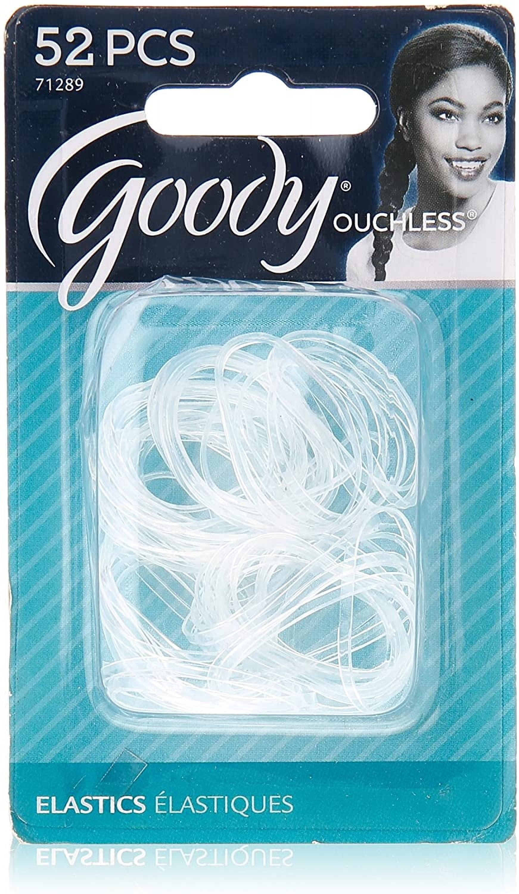 Goody - Womens Classic Polyband Clear Elastic Bands 52 Bands - Walmart.com