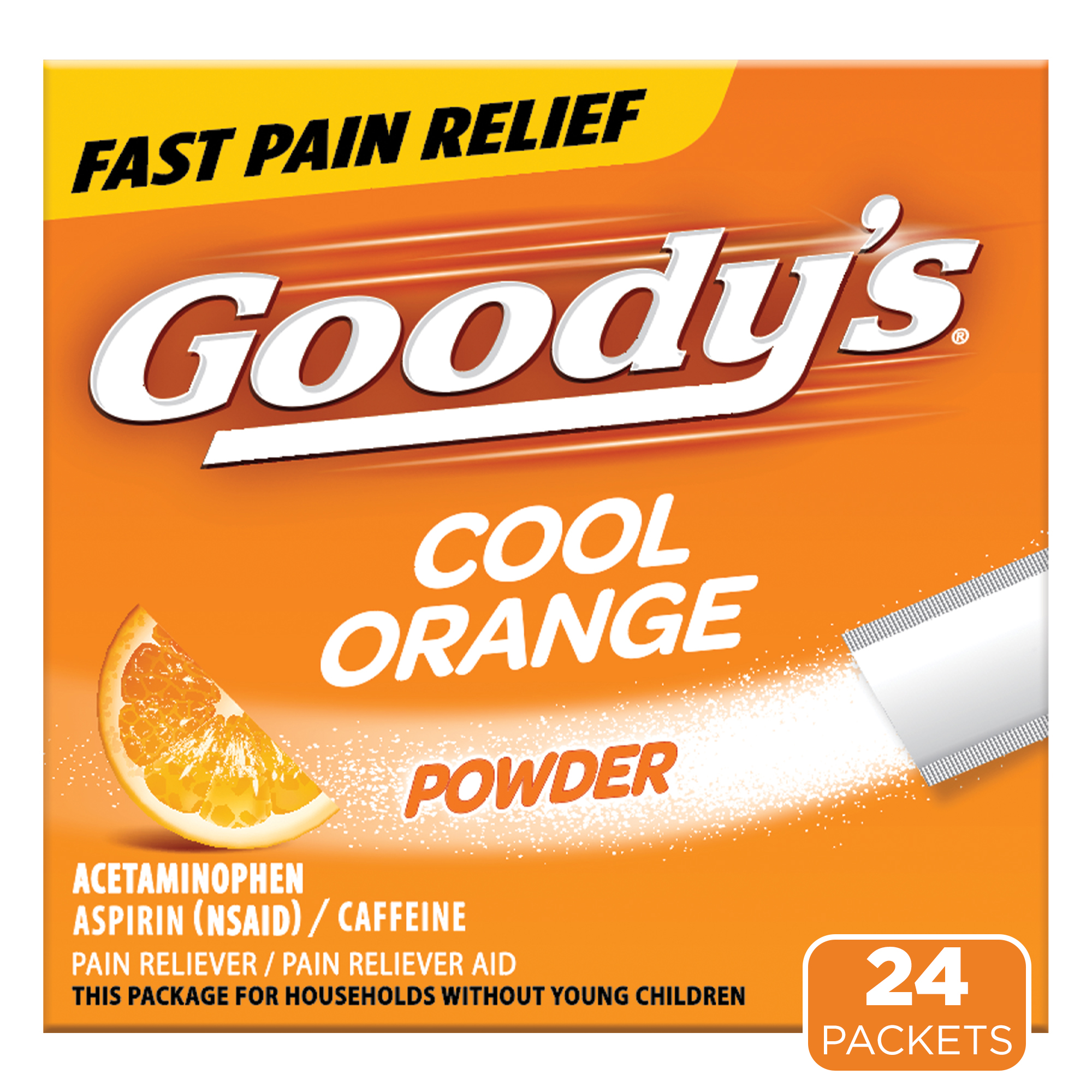 Goody's Extra Strength Headache Powder, Mixed Fruit Blast Flavor, 24 ...