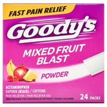 Goody's Extra Strength Headache Powder, Cool Orange Flavor, 24 Powder ...
