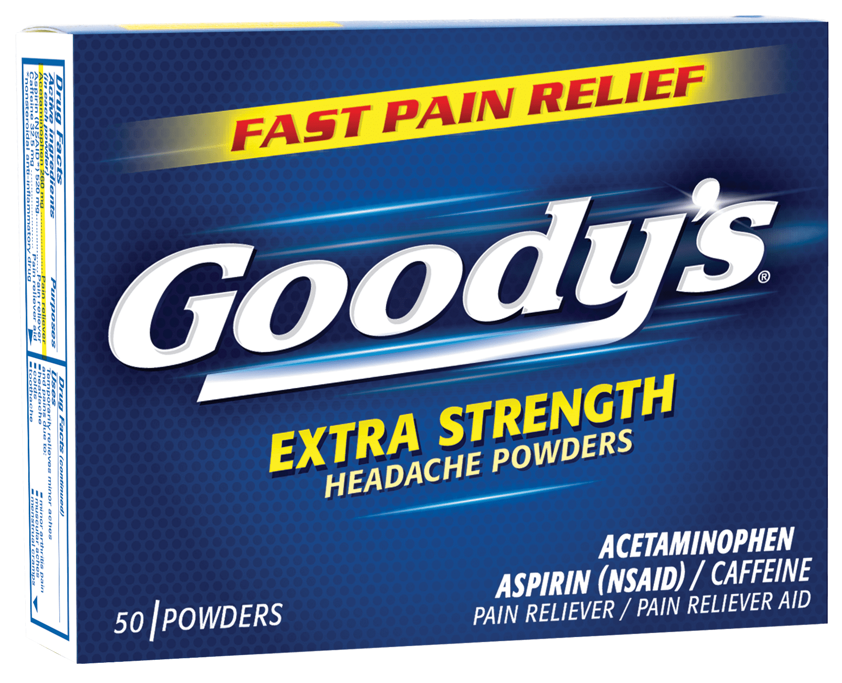 Goody's Extra Strength Headache Powders 50 ea - Walmart.com