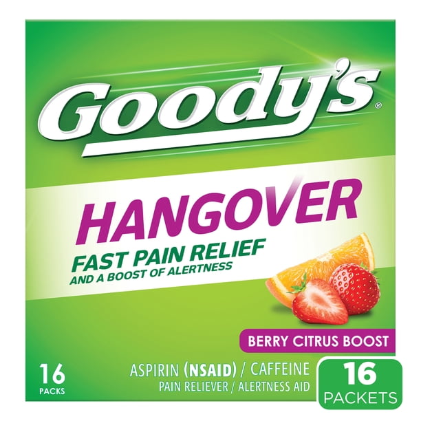 Goody's Powders, Fast Pain Relief & Alertness Boost, Berry Citrus ...