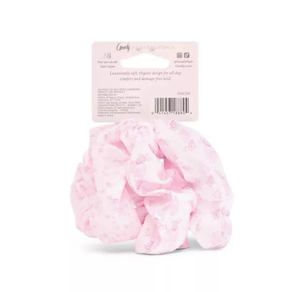 Goody x LoveShackFancy Large Satin Scrunchies - Rosa Beaux and English ...