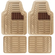 BDK All Weather Solid Rubber Trimmable Front and Rear 3-Piece Universal ...