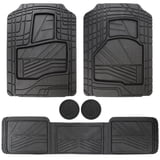 Goodyear 5-Piece Universal Custom Fit All Weather Protection Rubber ...