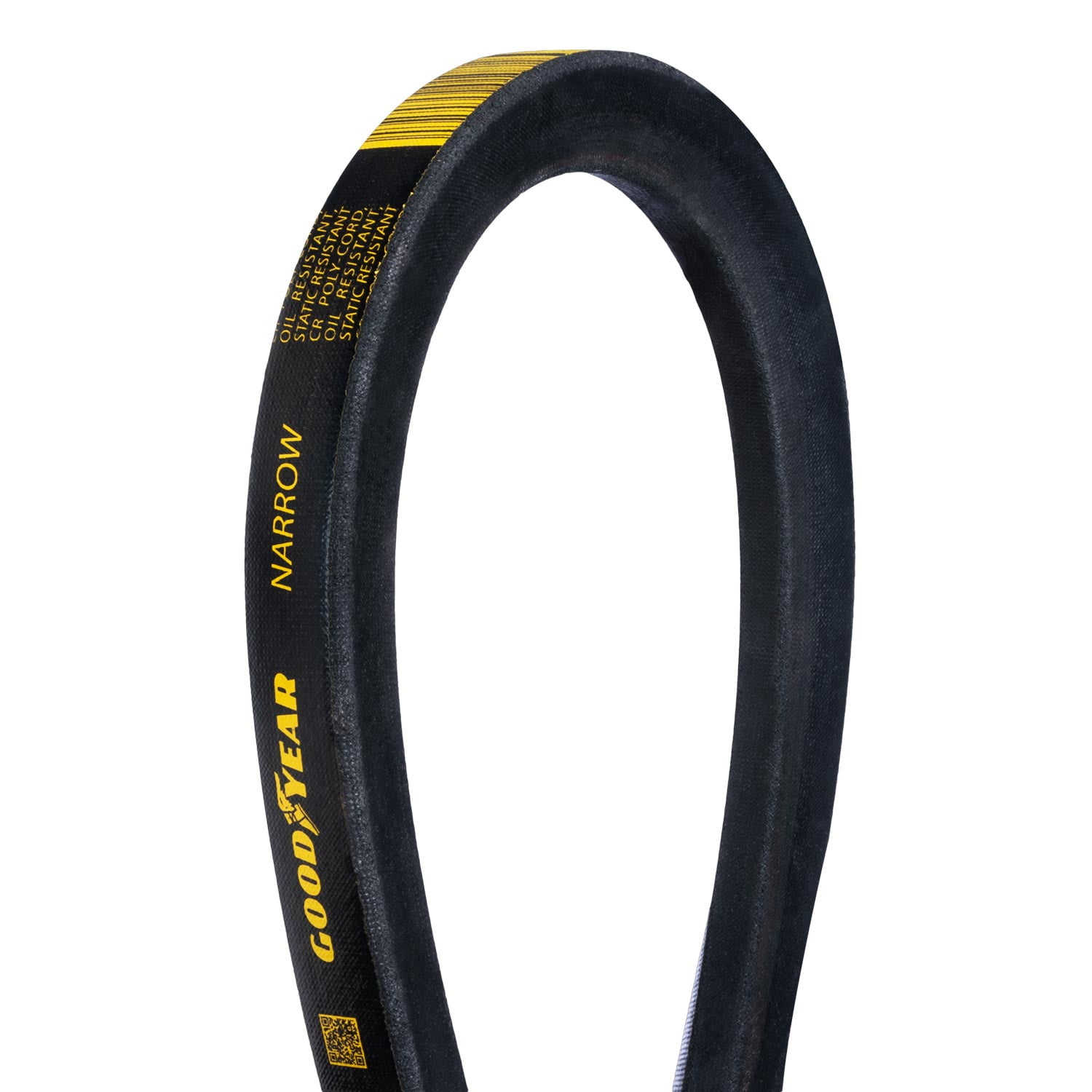 Goodyear 8V1180 Narrow Wedge Wrapped Industrial V-Belt, 118" Outside ...