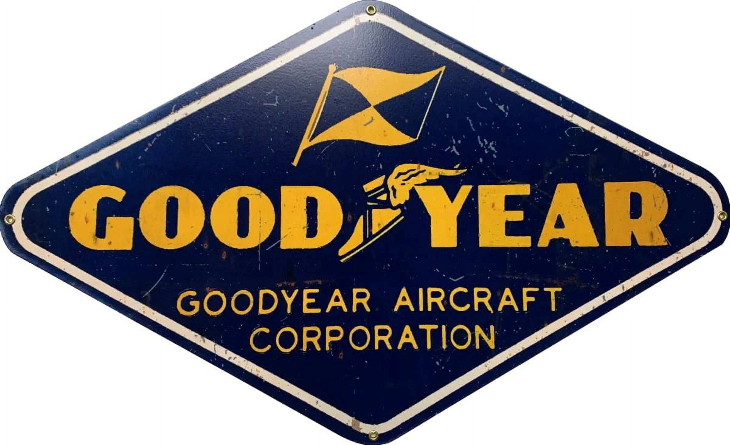 Goodyear Aircraft Corporation Metal Sign - Walmart.com