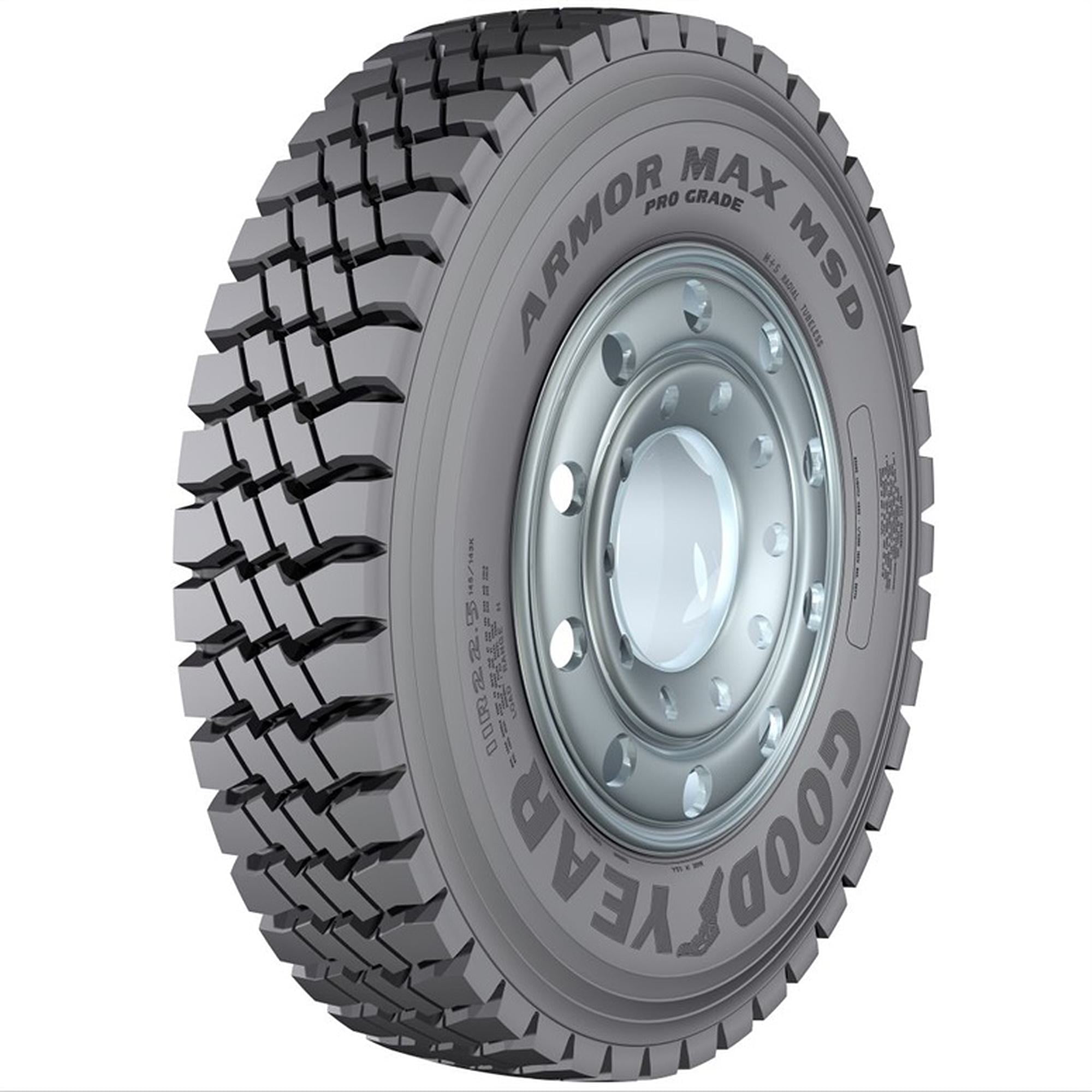 Goodyear Armor Max Pro Grade MSD 11R24.5 149K H Commercial Tire ...