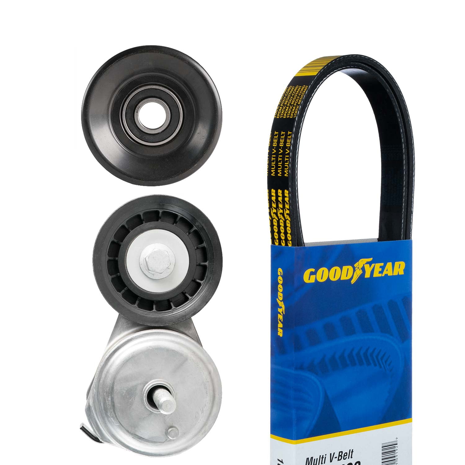 Goodyear Belts 3002 Serpentine Belt Drive Component Kit - Walmart.com