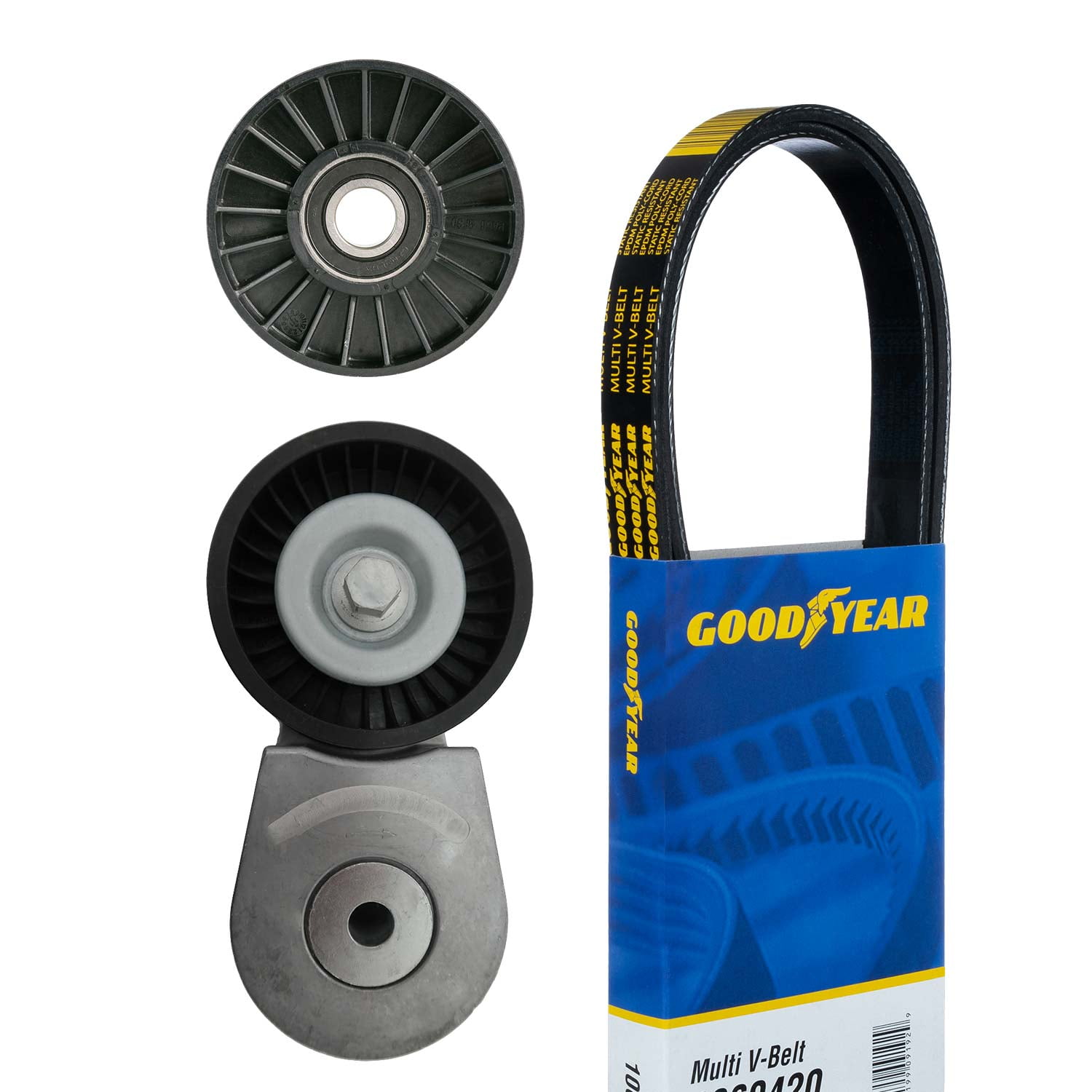 Goodyear Belts 3063 Serpentine Belt Drive Component Kit - Walmart.com