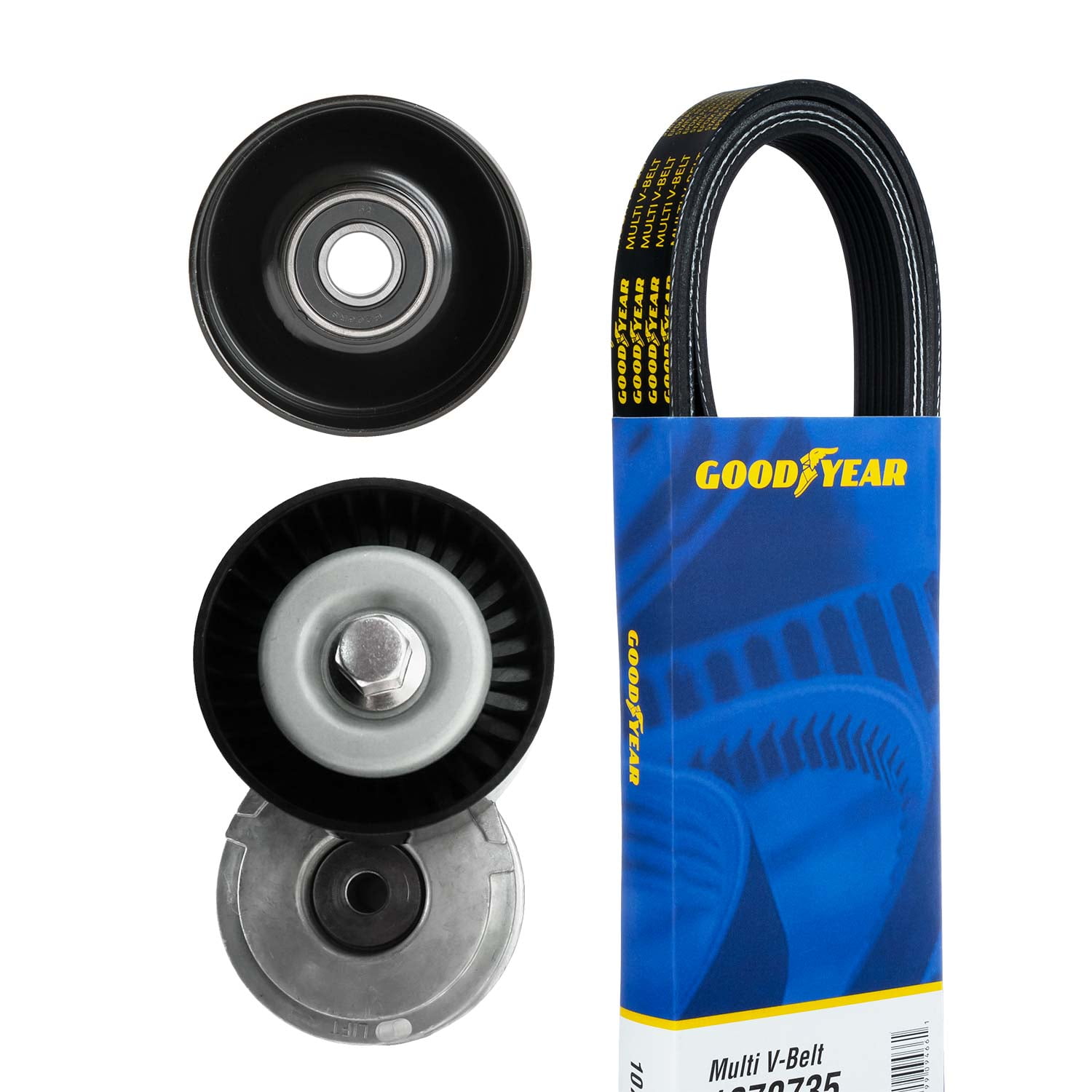 Goodyear Belts 3116 Serpentine Belt Drive Component Kit - Walmart.com