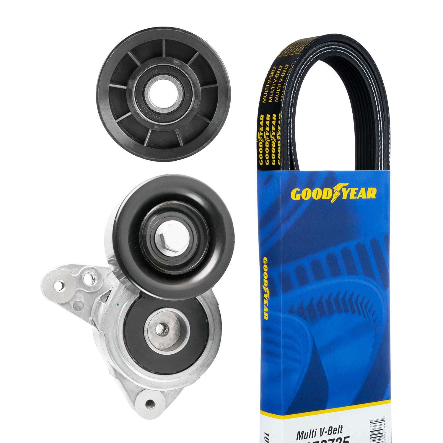Goodyear Belts 3153 Serpentine Belt Drive Component Kit - Walmart.com