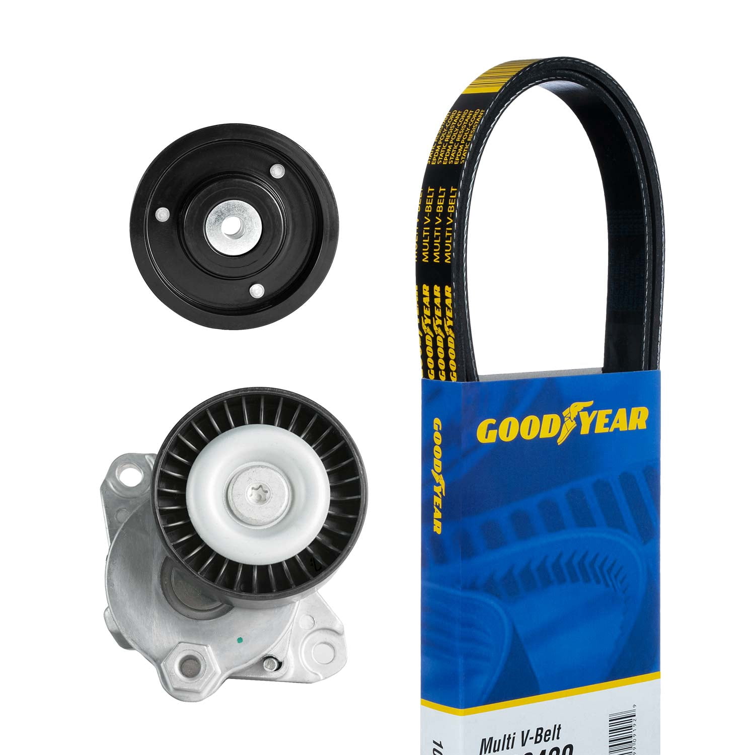 Goodyear Belts 3175 Serpentine Belt Drive Component Kit - Walmart.com