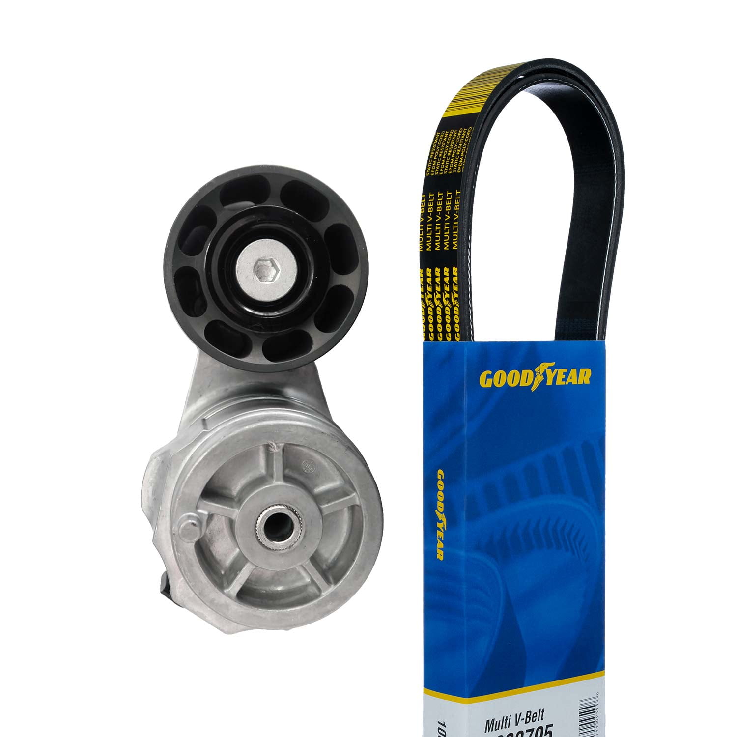 Goodyear Belts 3252 Serpentine Belt Drive Component Kit - Walmart.com