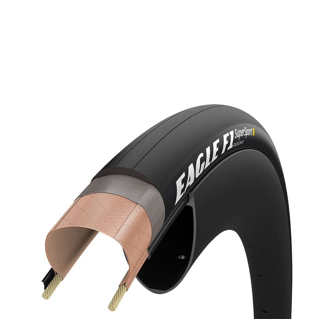 Goodyear Eagle F1 SS R Tubeless Complete Tire 700 x 30 - Black - Walmart.com