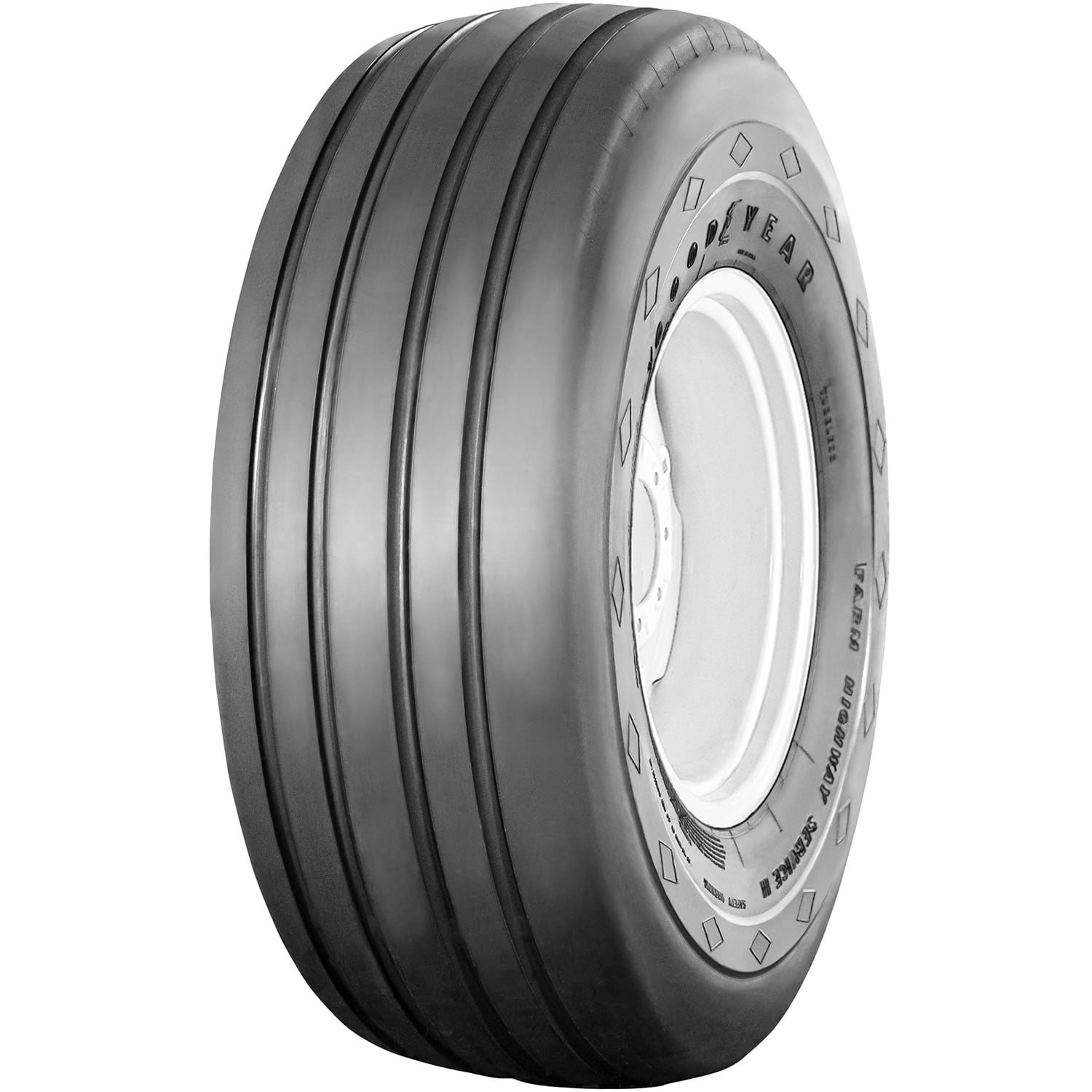 Goodyear Farm Highway Service II 12.5L-15 8 Ply Tractor Tire - Walmart.com