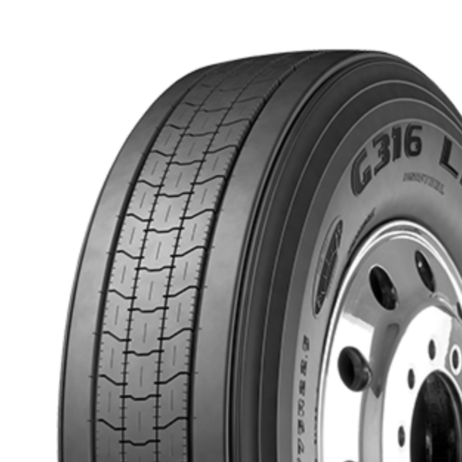 Goodyear G316 LHT DuraSeal + Fuel Max 295/75R22.5 144 G Tire - Walmart.com