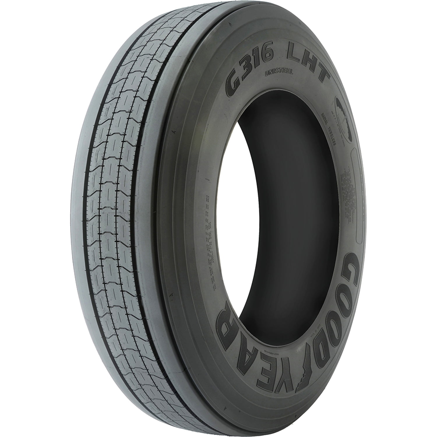 Goodyear G316 LHT Fuel Max 275/70R22.5 148/145L J 18 Ply Trailer ...