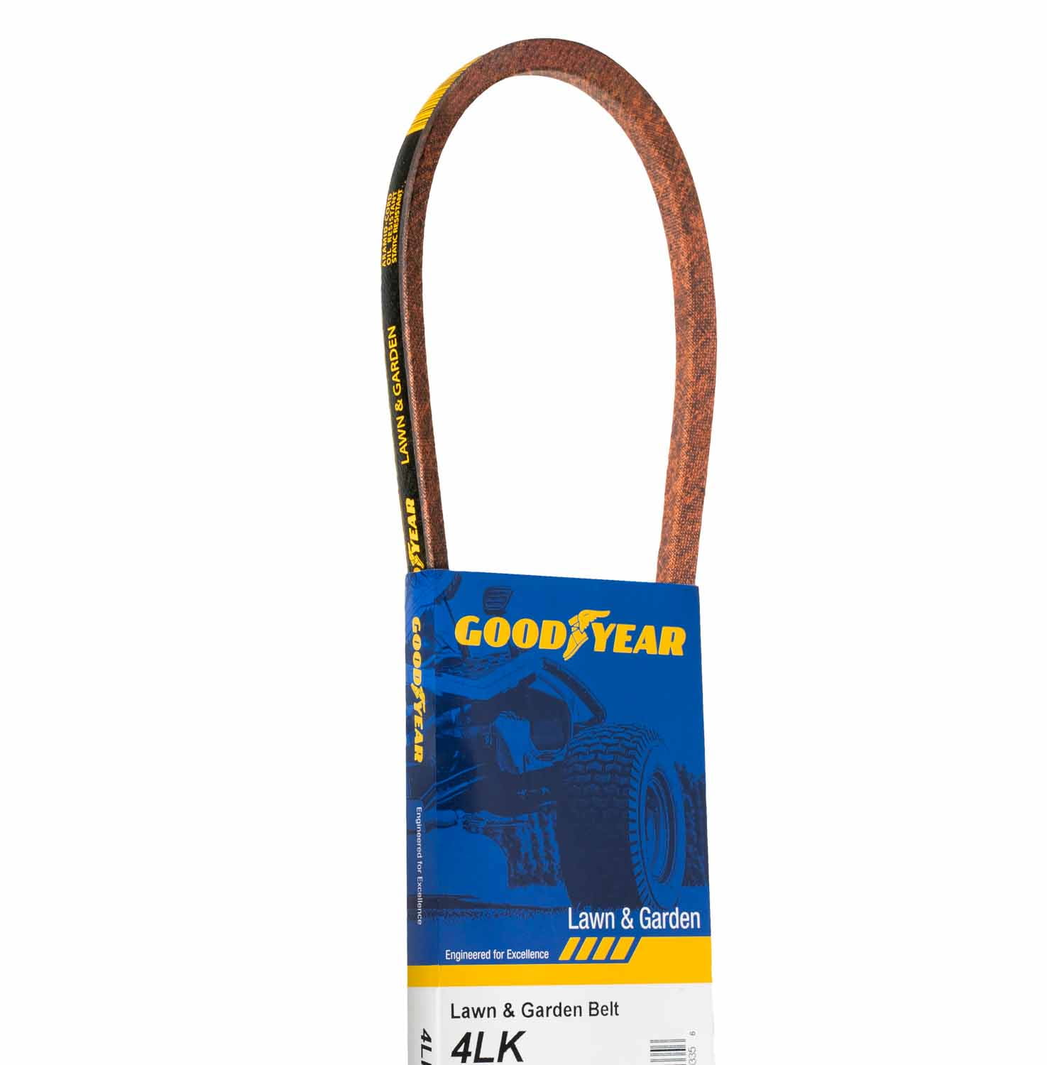 Goodyear Lawn & Garden V-Belt; 4L Profile with Aramid Cord, 117 ...