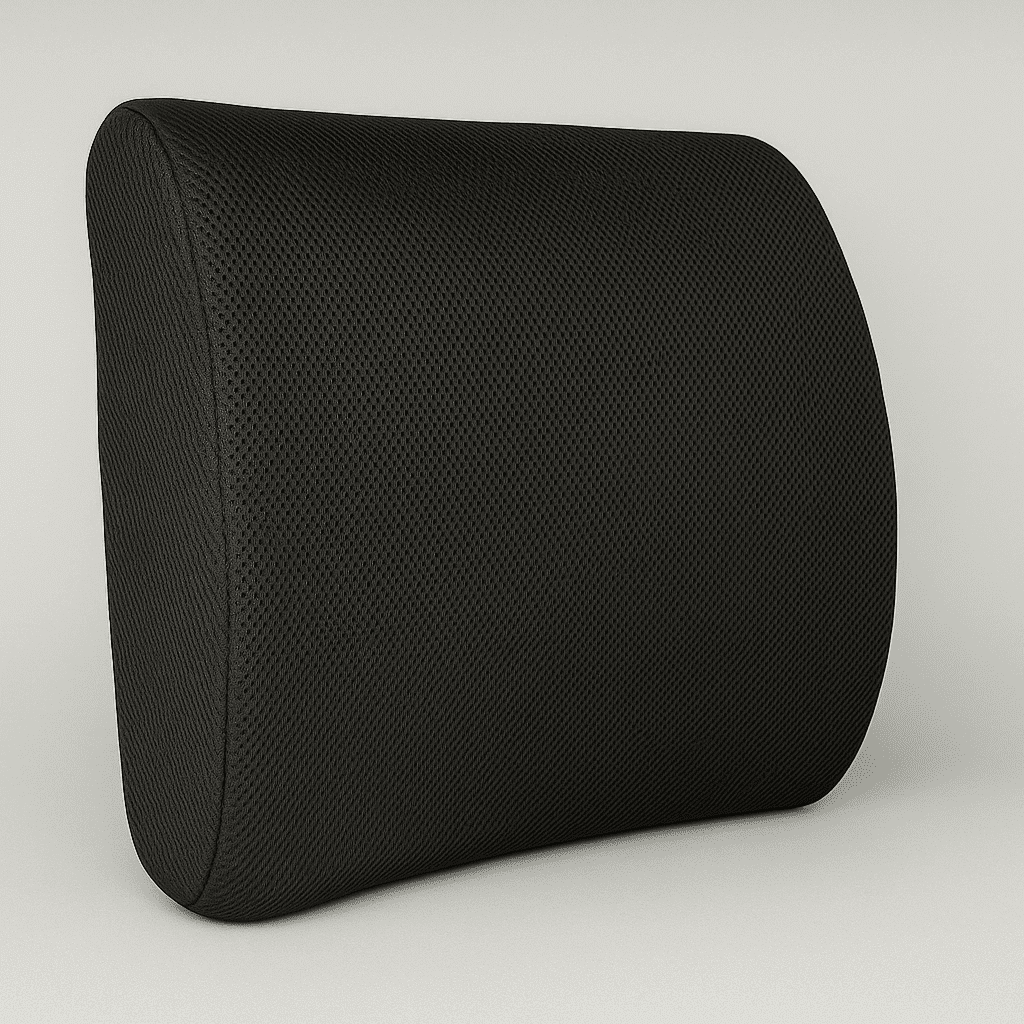 Goodyear Memory Foam Lumbar Support Pillow for Office & Car Seats ...