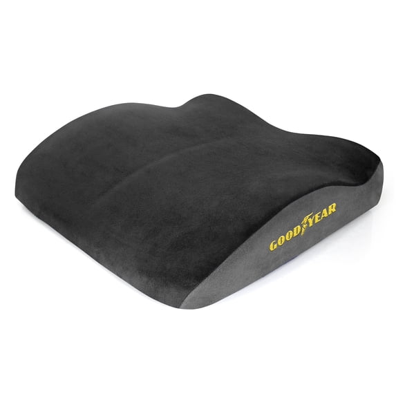 Goodyear Padded Memory Foam Seat Cushion for Car, Home, & Office Use ...