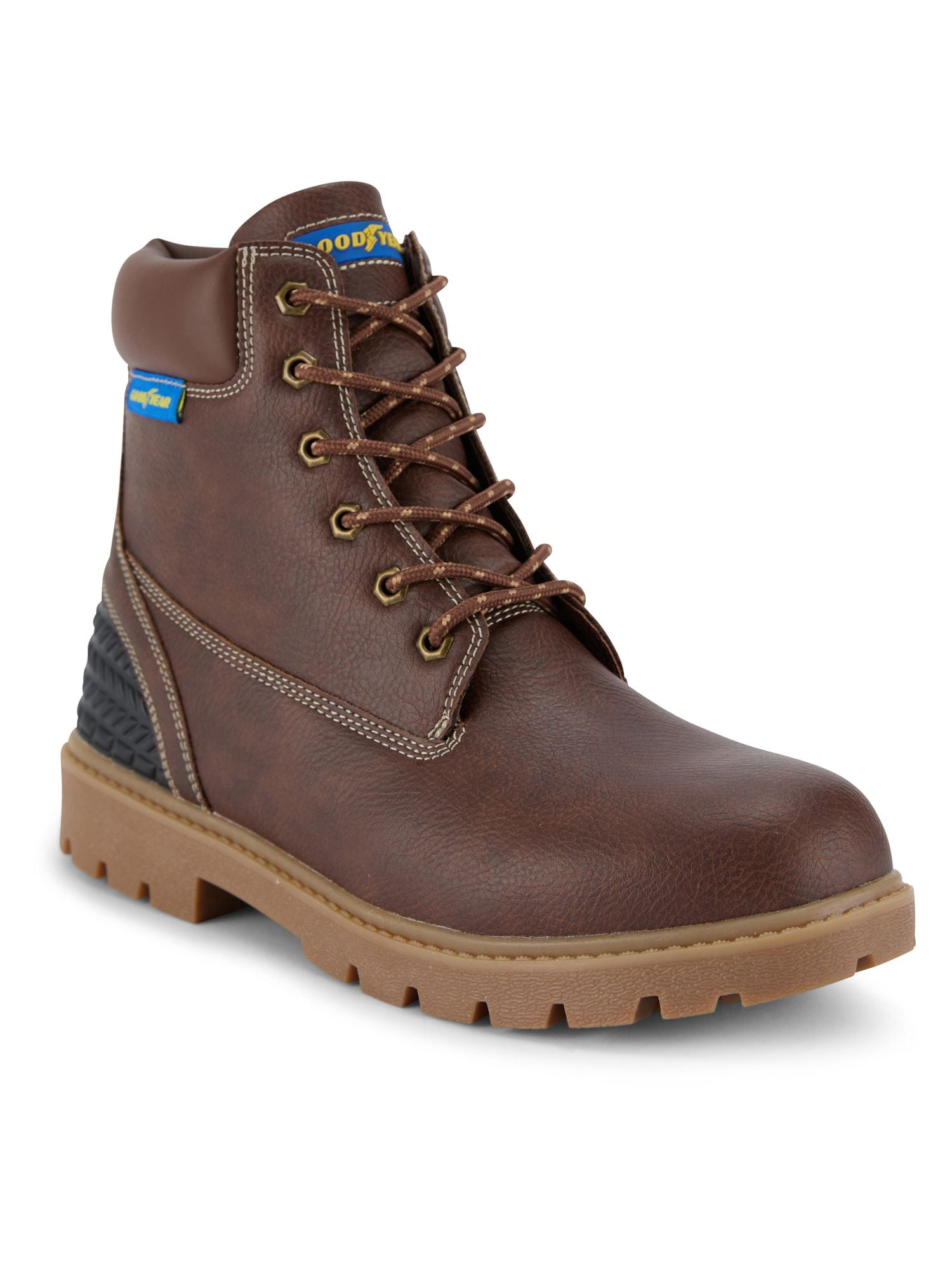 Goodyear Men's Maverik Slip Resistant Soft Toe Work Boots - Walmart.com