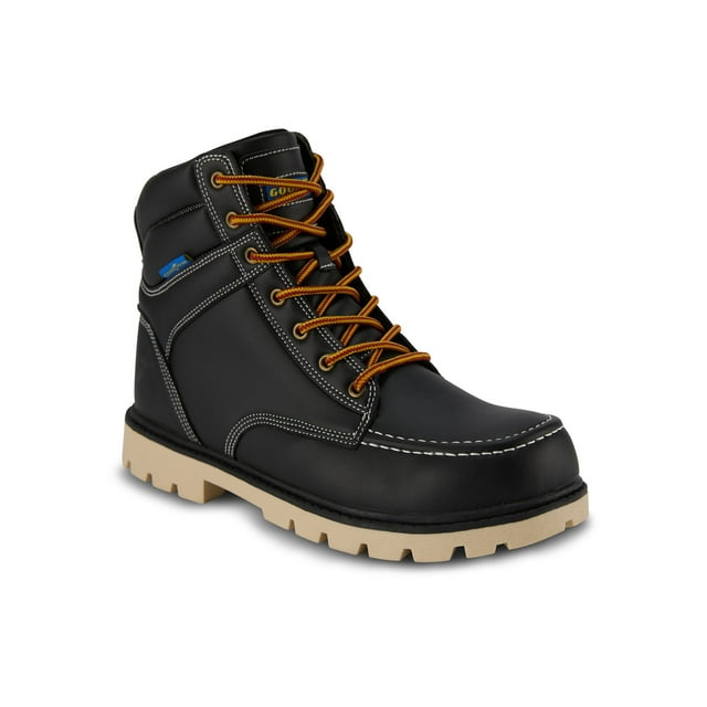 Goodyear Men's Penn Steel Toe Work Boots, Wide Available - Walmart.com