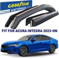 Goodyear Shatterproof in-Channel Window Deflectors for Acura Integra ...