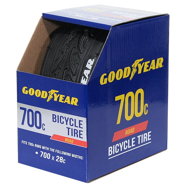 Goodyear Tires 700c x 28mm Folding Hybrid Bike Tire, Black - Walmart.com
