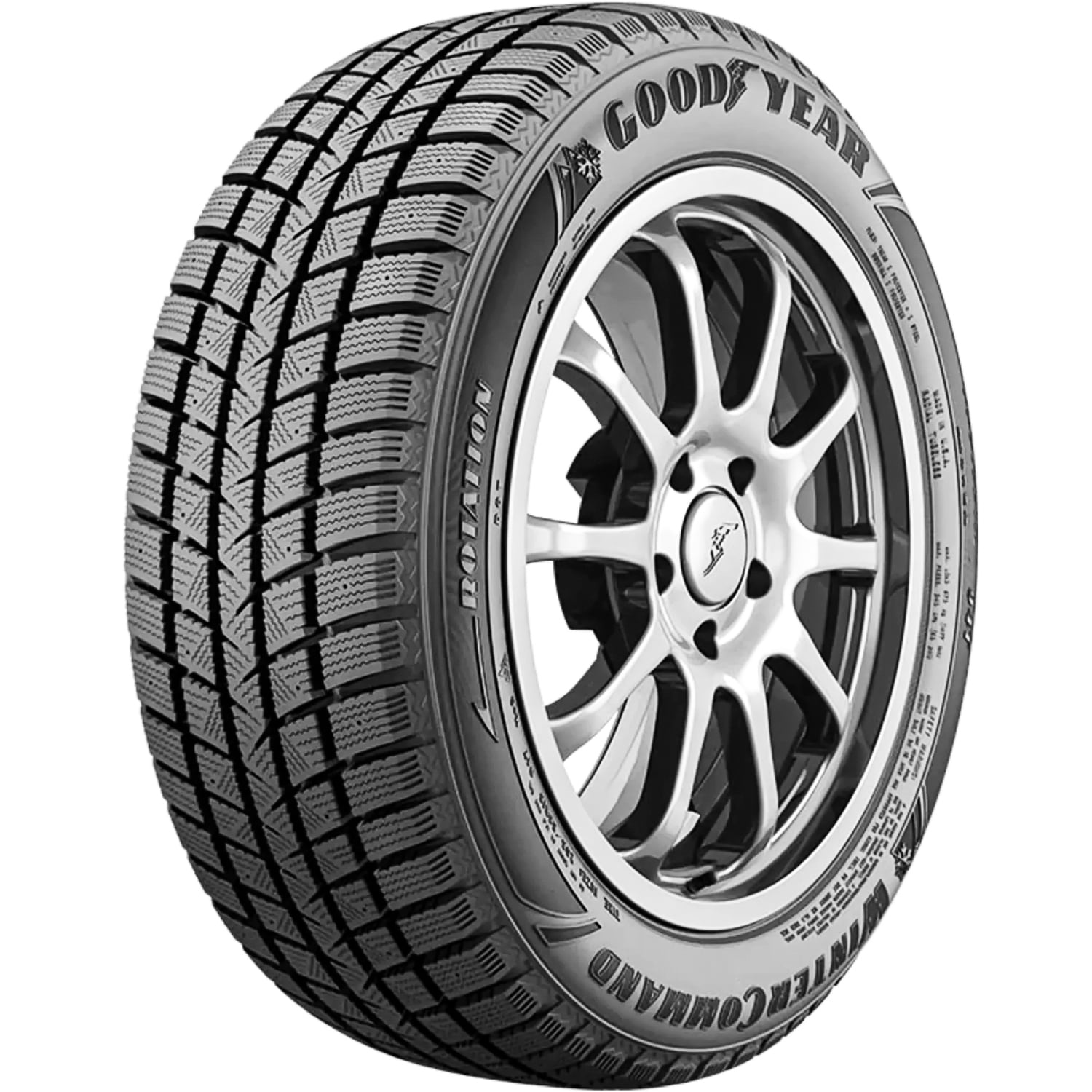 Goodyear WinterCommand 235/65R17 104T Winter Snow Tire Fits: 2017-18 ...