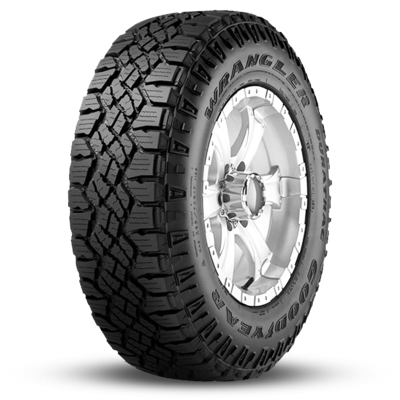 Goodyear Wrangler DuraTrac 35x12.5x17 121Q All Terrain 3PMSF Truck Tire ...