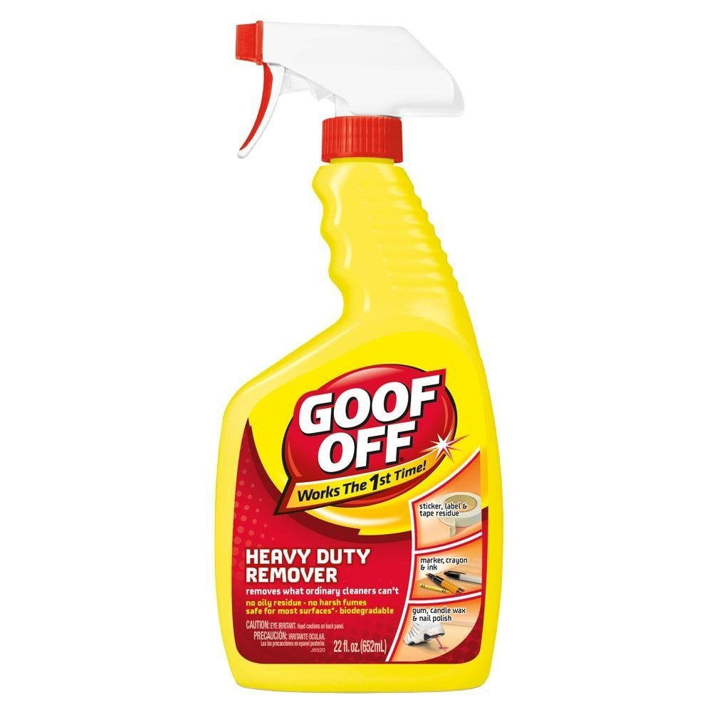 Goof Off FG659 Heavy Duty Remover, Trigger Spray, 22-Ounce 2-Pack ...