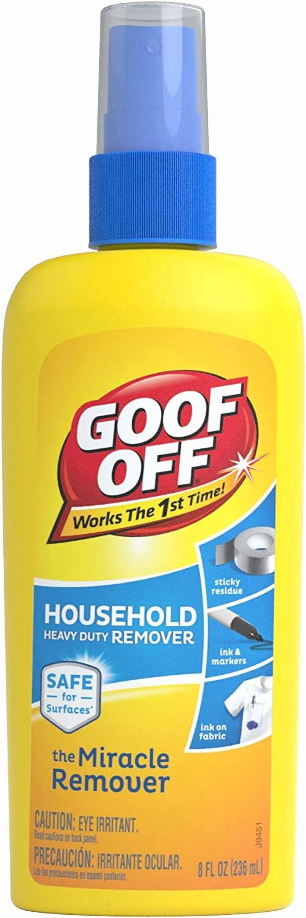 Goof Off - Household Heavy Duty Remover for Spots, Stains, Marks, and ...