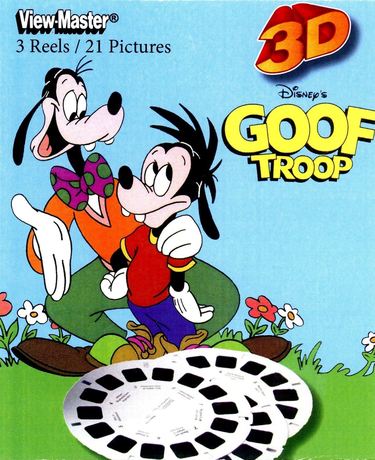 Goof Troop - Disney's Classic ViewMaster - 3Reel set on Card - Walmart.com