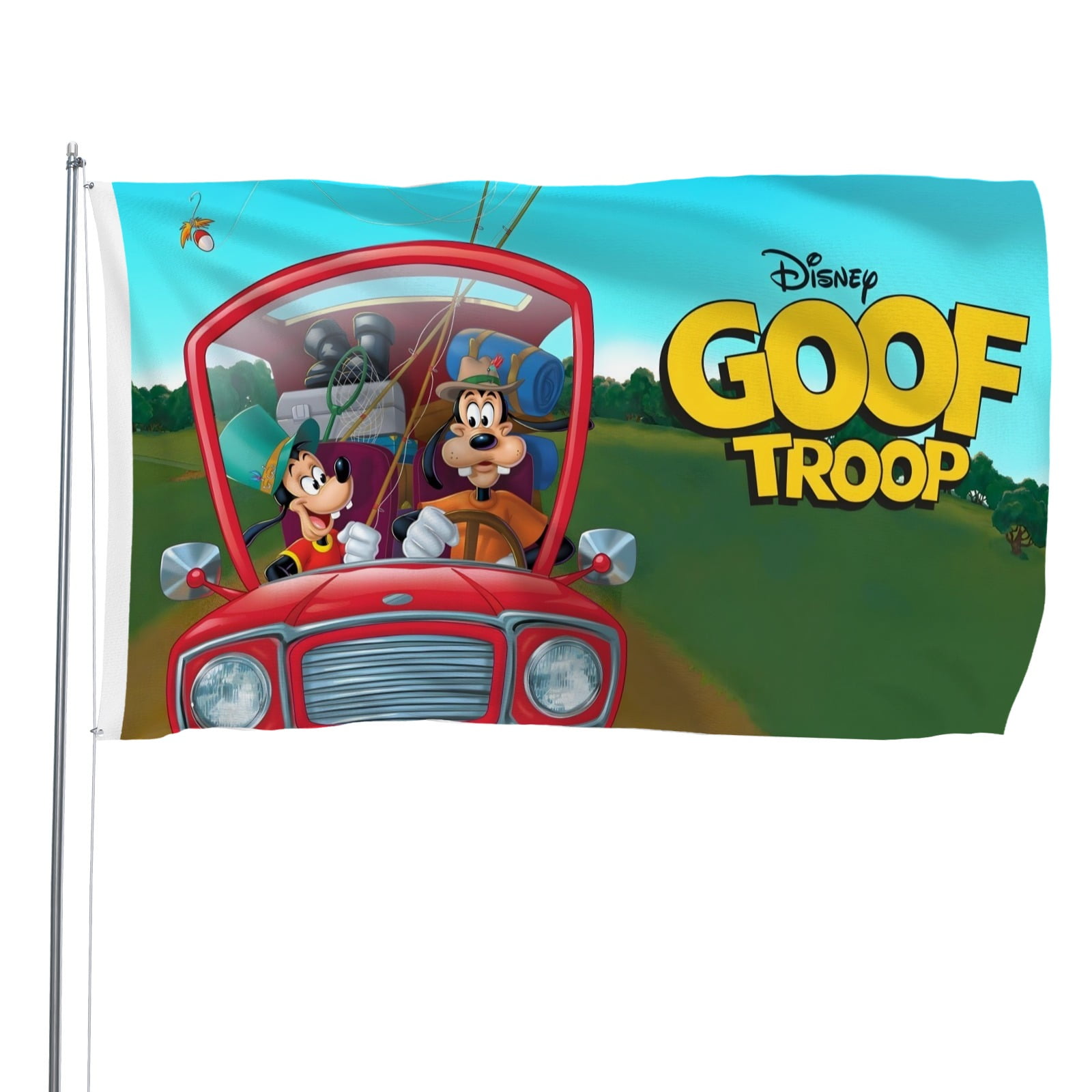 Goof Troop-themed Printed Flag Perfect gift for fans, friends, and ...