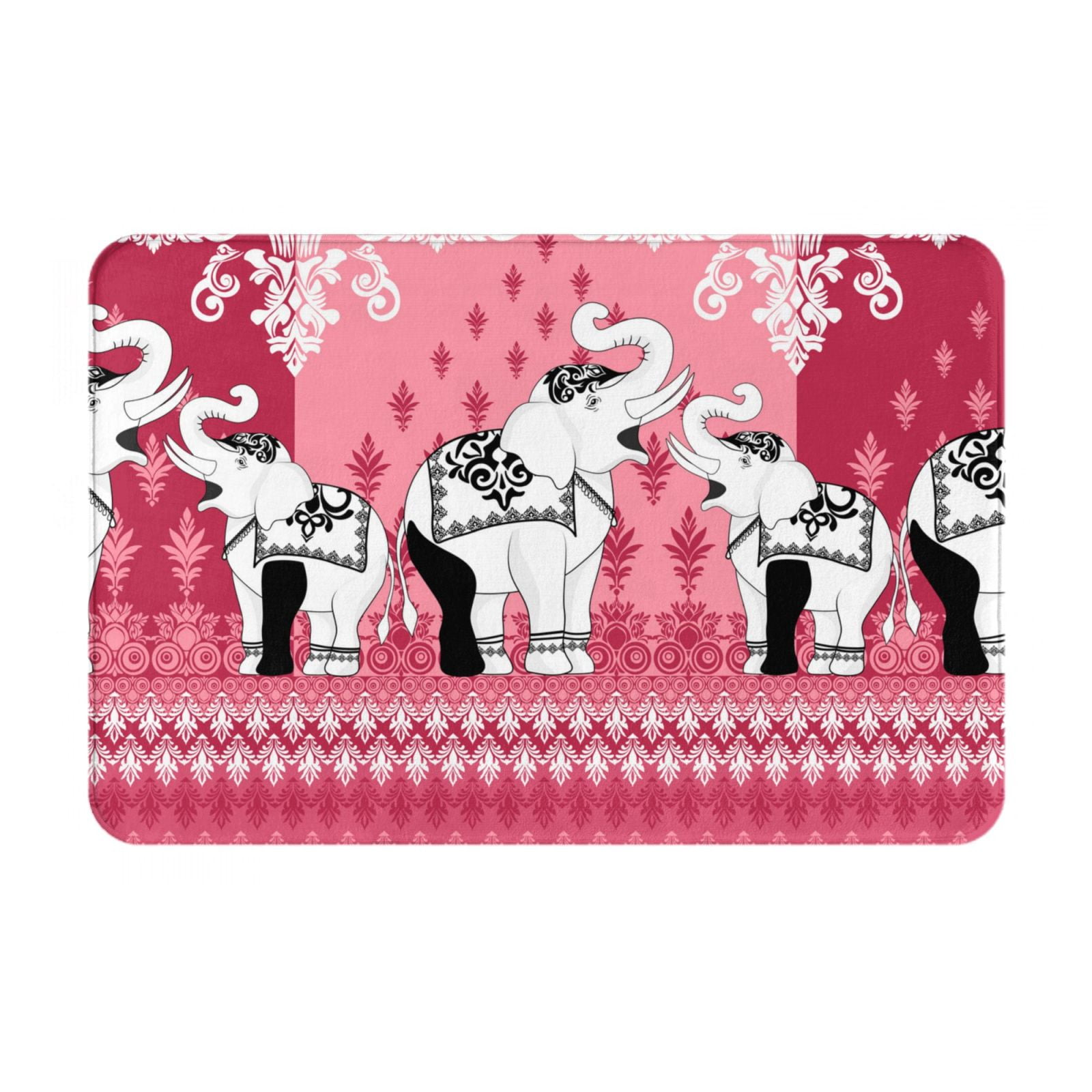 Goofa 16"x24" Inches Thai elephant Pattern Doormats for Outdoor ...