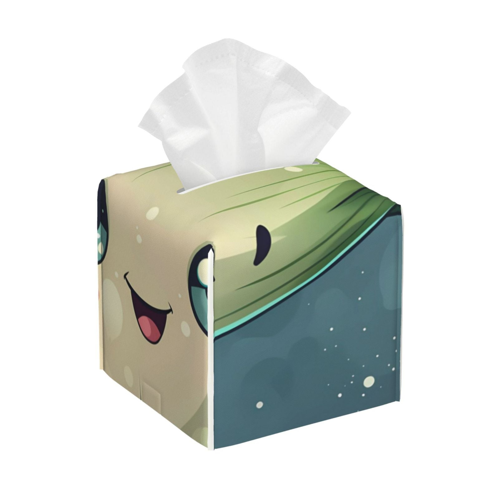 Goofa Adorable Kawaii Fennel Character Tissue Box Cover PVC Leather ...