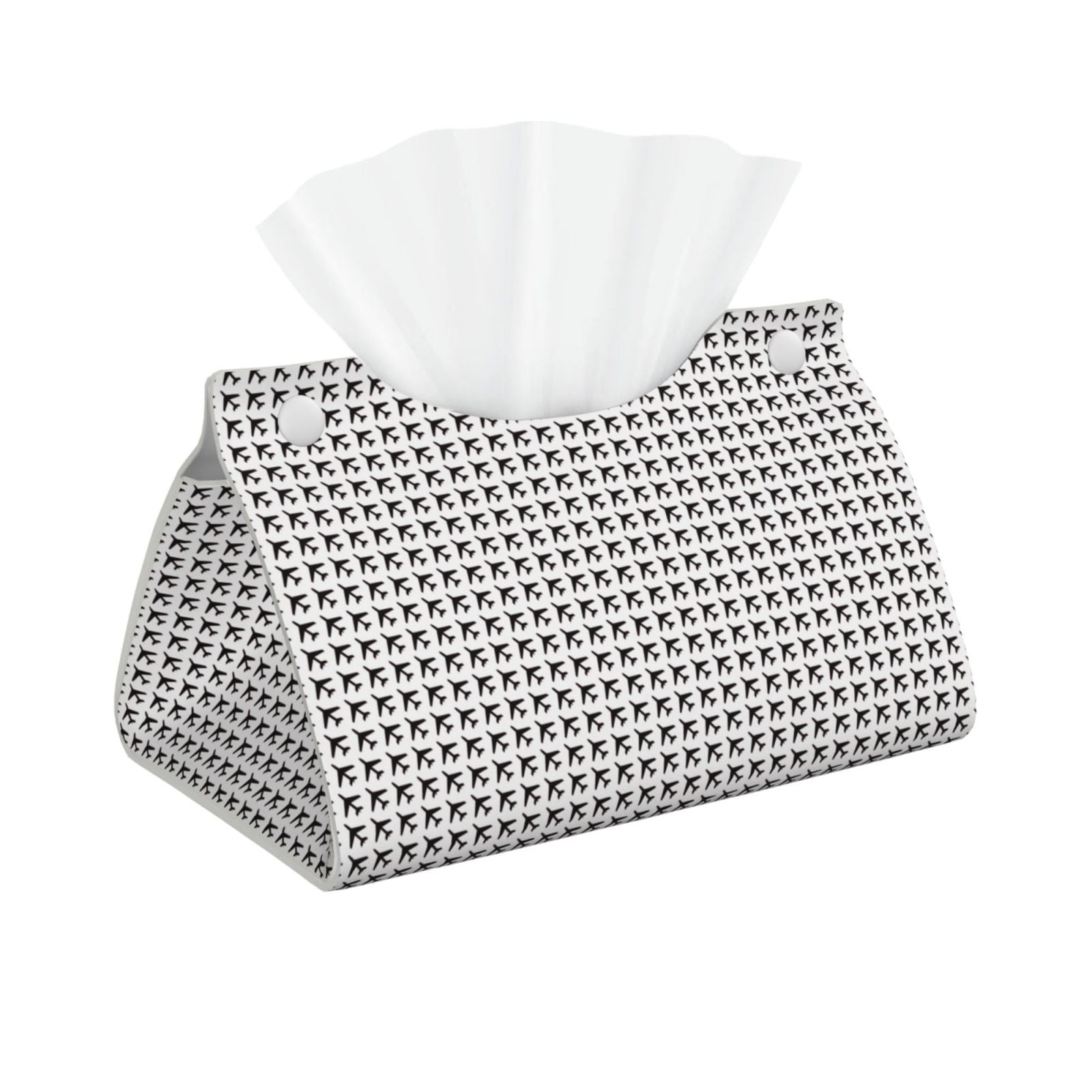 Goofa Airplane Pattern Triangle Square Tissue Box Cover, Modern PVC ...