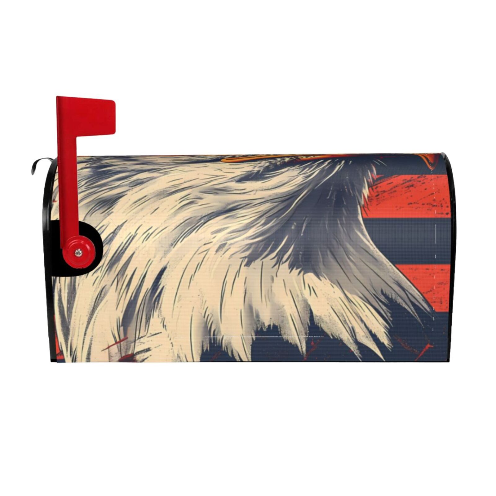 Goofa American Bald Eagle A Pattern Mailbox Cover, Mailbox Decoration ...