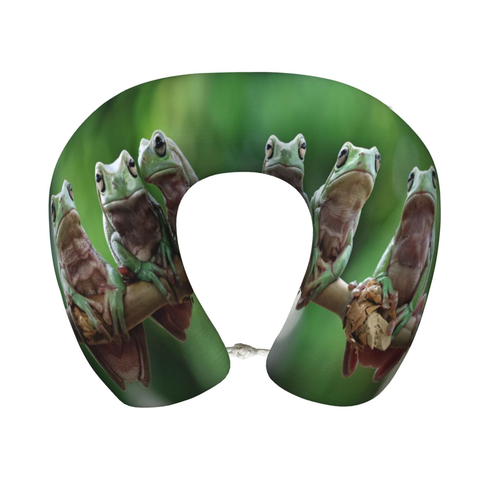 Goofa Australian White Tree Frog Sitting on Branch Pattern Travel ...