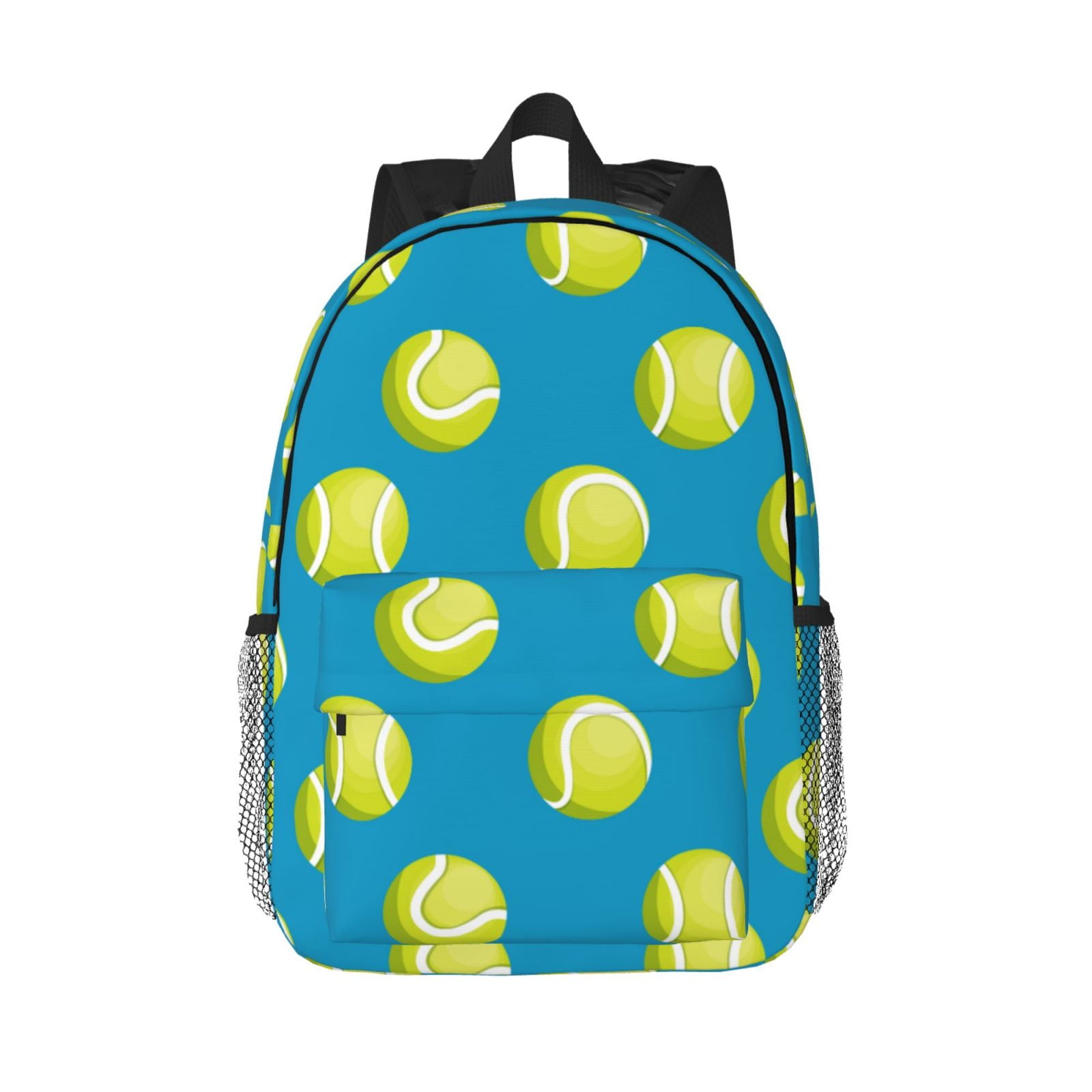 Goofa Ball Tennis Pattern Lightweight Student Backpack for School ...