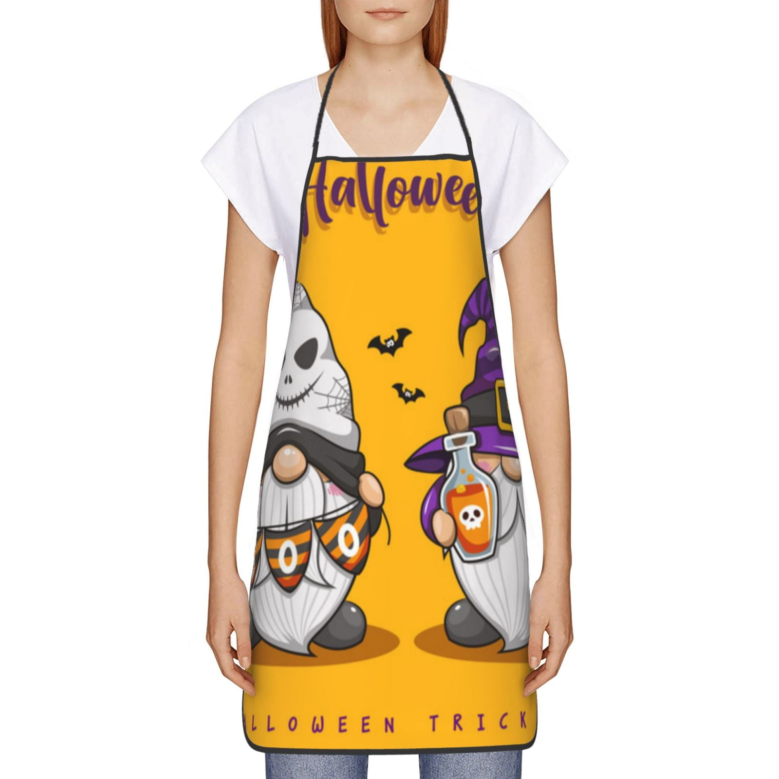 Goofa Bib Apron, Unisex Aprons Adjustable Waterdrop Resistant Cooking ...