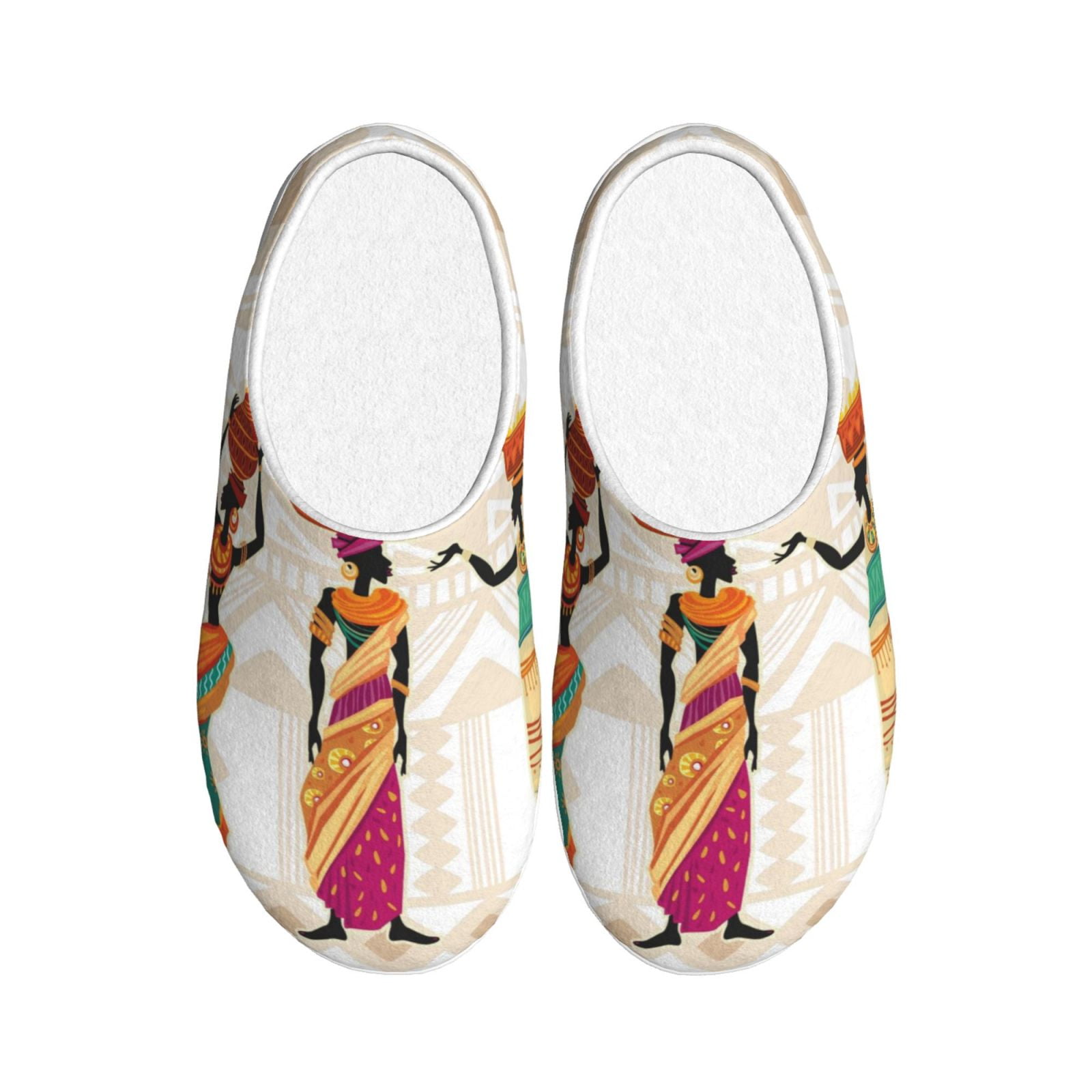 Goofa Black African Woman Print Womens Mens Cotton Lightweight House ...